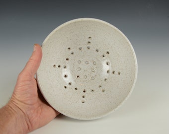 Ceramic Berry Strainer - Etsy