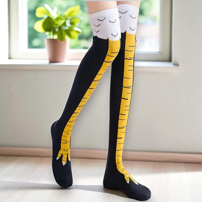 Chicken Leg Socks - Etsy