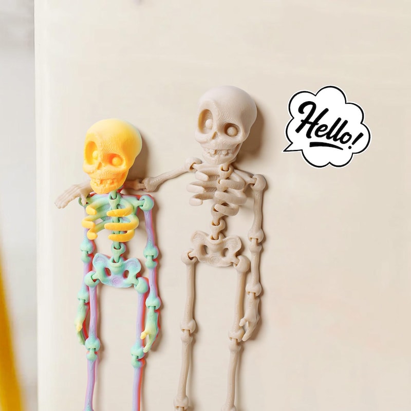 Plastic skeleton figurine - Etsy.de
