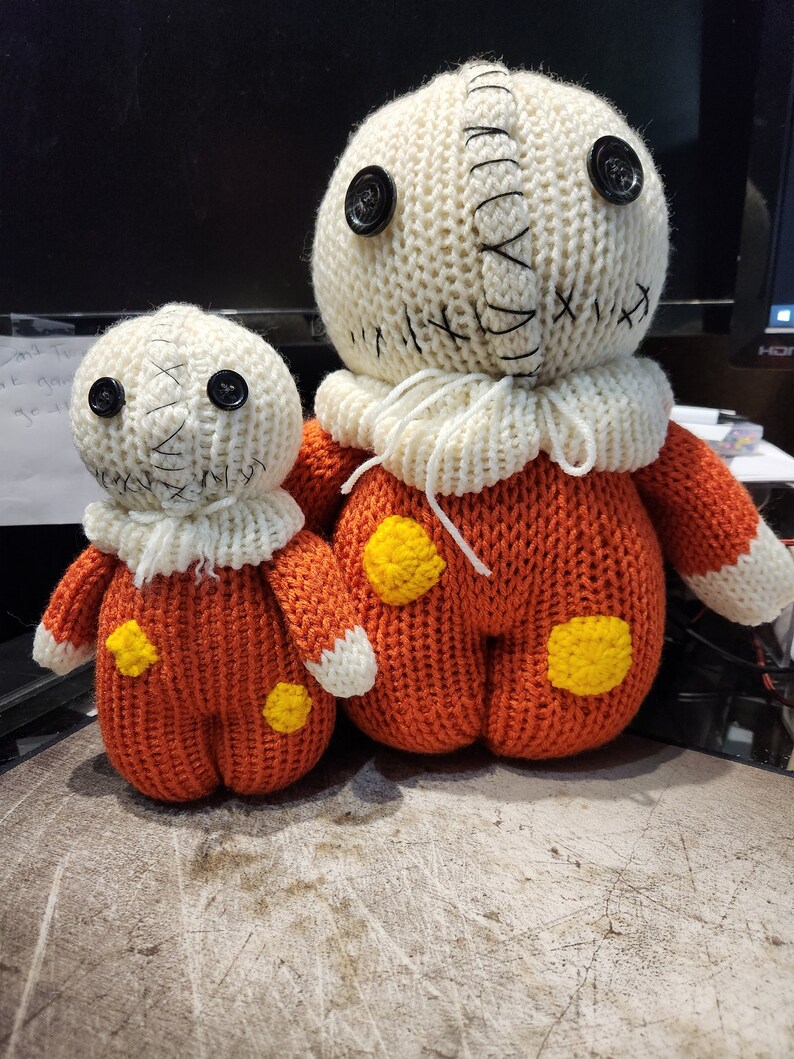 PATTERN ONLY - Large Scarecrow Man - Machine Knit - Unique - Addi ...