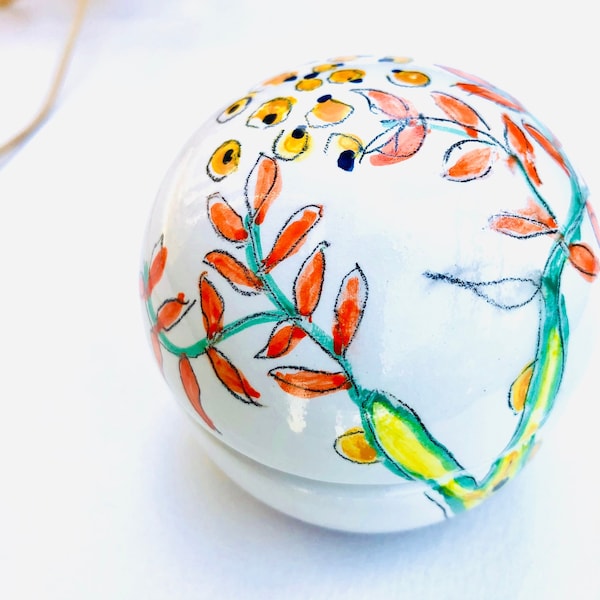 Portugal Hand Painted Pottery Box - Etsy