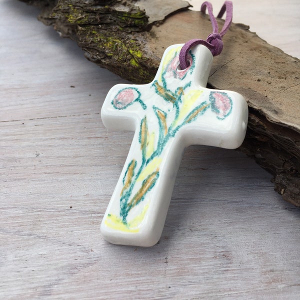 Ceramic Cross - Etsy