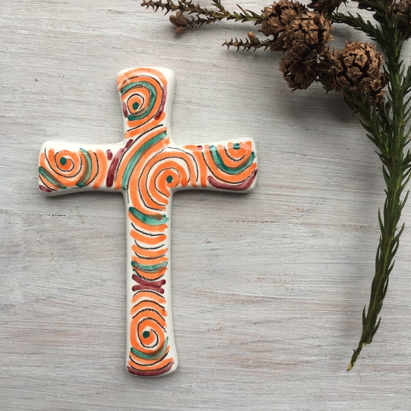 Handpainted Cross - Etsy