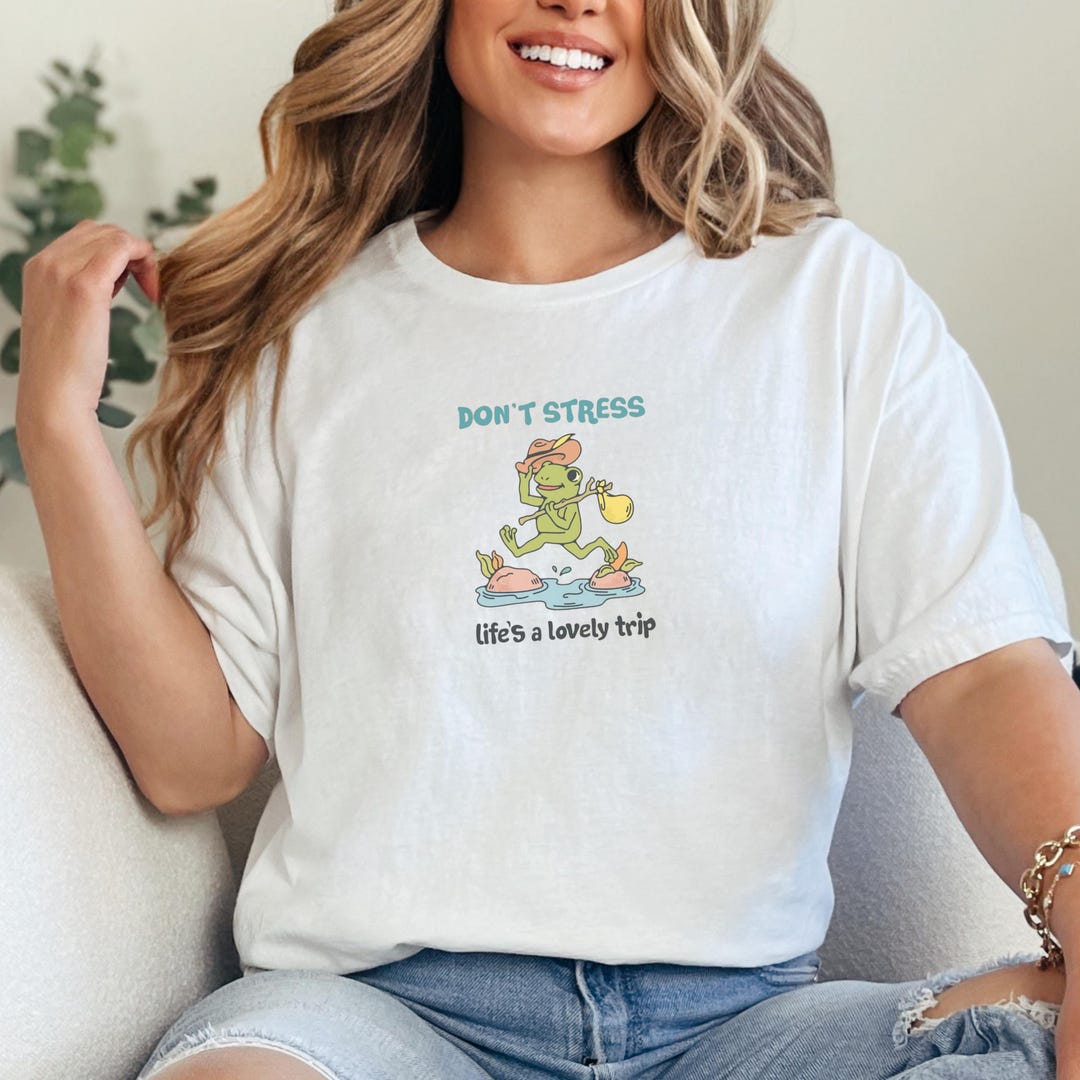 Frog Unhinged Tshirt, Funny Tshirt, Meme Tshirt, Comfort Colors Tshirt ...