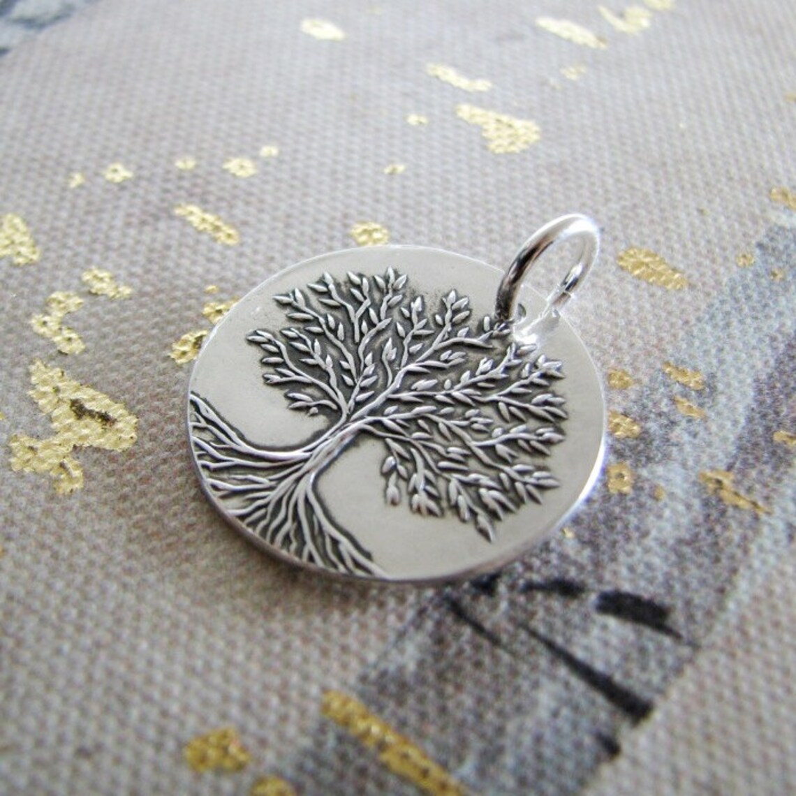 Spring, Fine Silver Tree Pendant, Artisan Handmade by Silverwishes ...