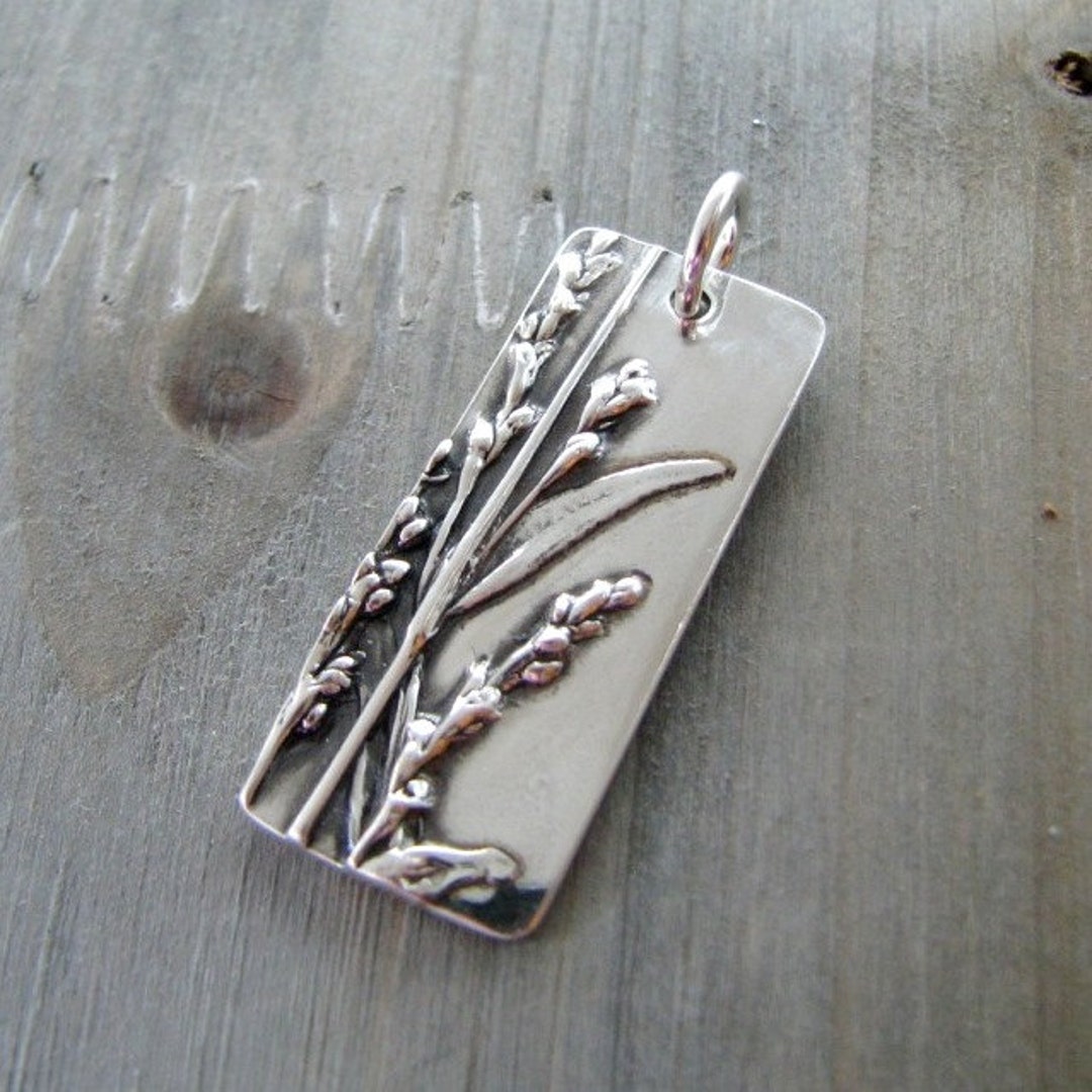 Earth Jewelry, Handmade Fine and Sterling Silver Pendant, Lady's Thumb ...