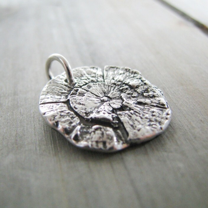 The Secret Lives of Trees Fine Silver Tree Rings and Texture - Etsy