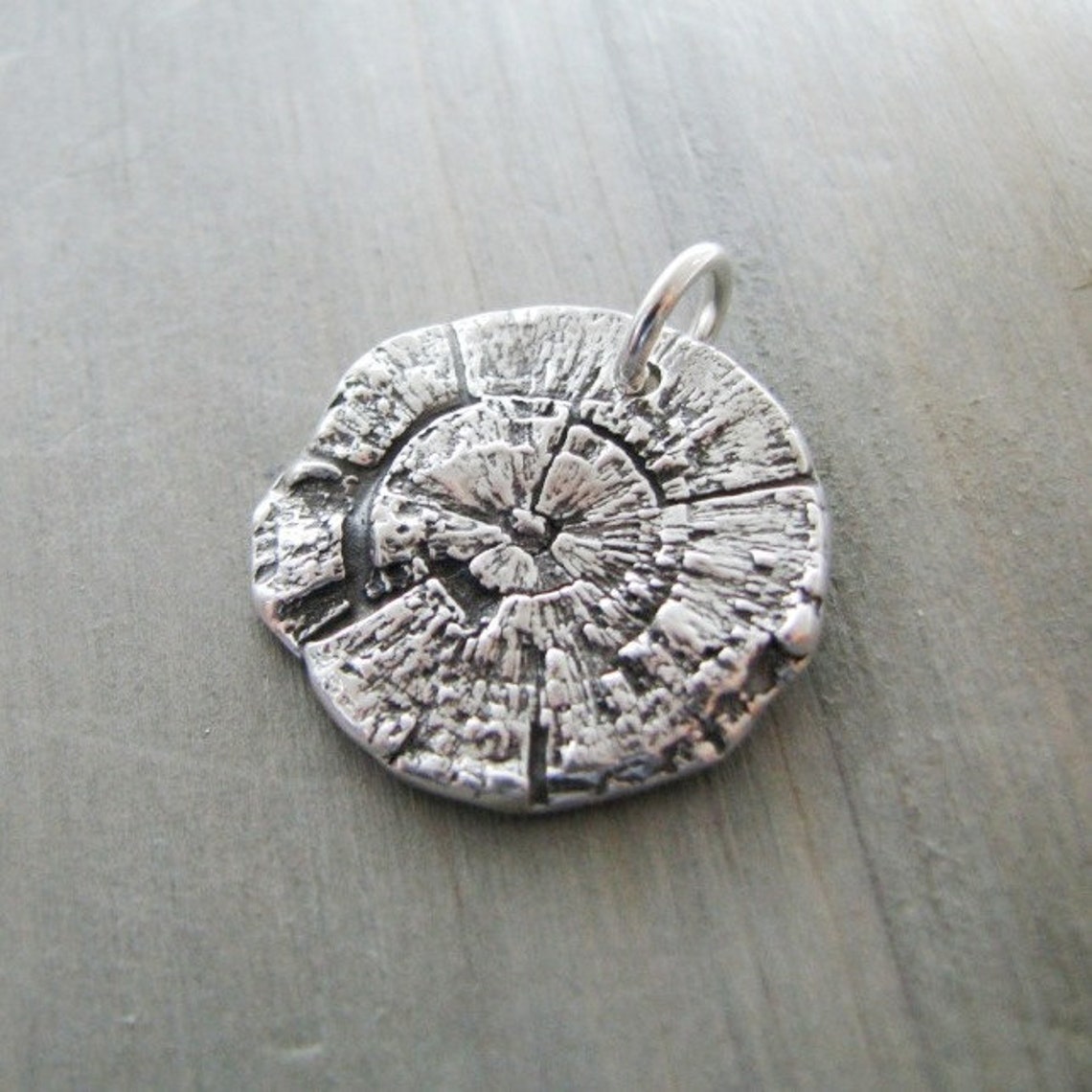 The Secret Lives of Trees Fine Silver Tree Rings and Texture - Etsy
