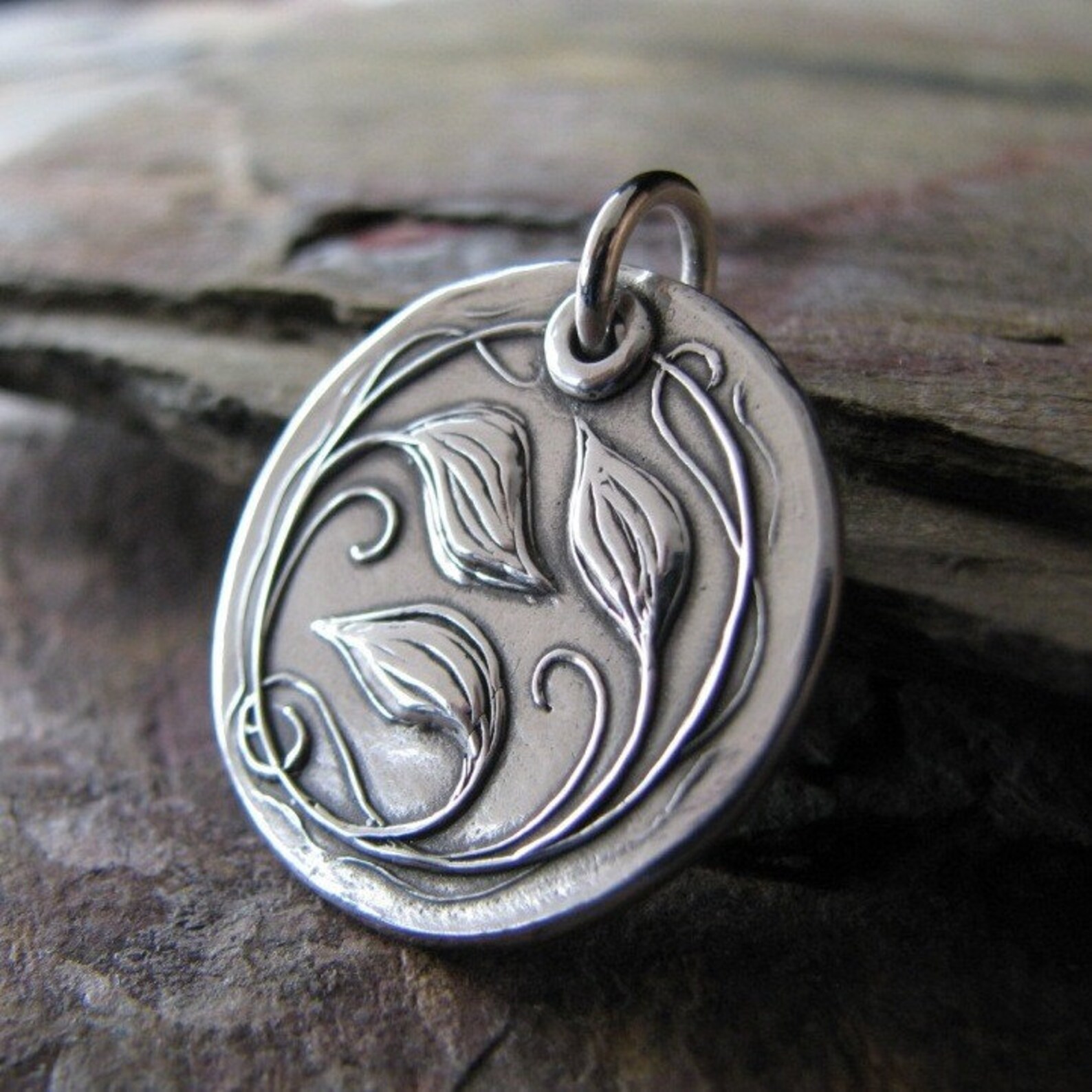 Personalized Silver Jewelry, Everlasting, Artisan Fine Silver Metal ...
