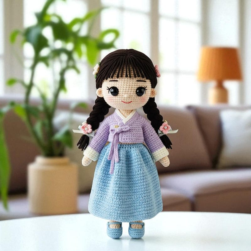 Plush Asian Baby Doll - Etsy UK