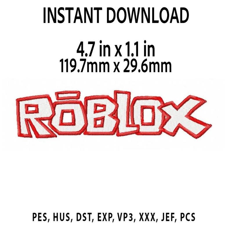 Embroidery Roblox - Etsy