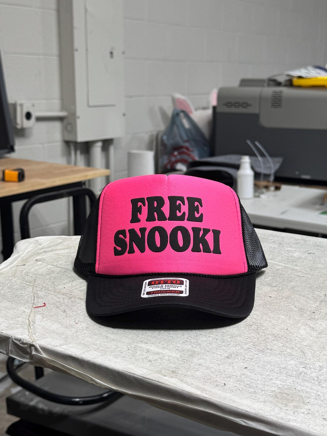 Free Snooki Puff Print Hat, Your Choice of Hat Color! Otto Cap ...