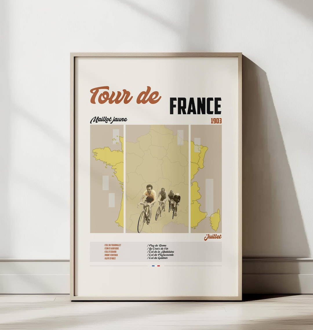 Tour De France Poster