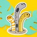 Garden Eels Vinyl Sticker, Eel Sticker, Vinyl Sticker, Garden Eel ...