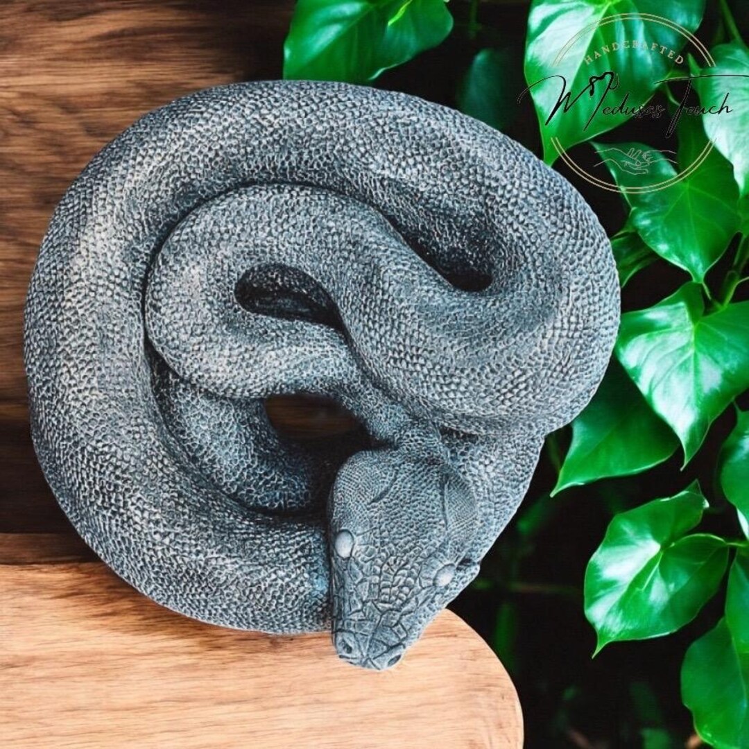 Python Snake Customisable Life Like Concrete Statue - Etsy