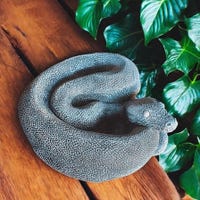 Hand Forged Iron Rebar King Cobra Snake, Blacksmith Made, Steel Snake ...