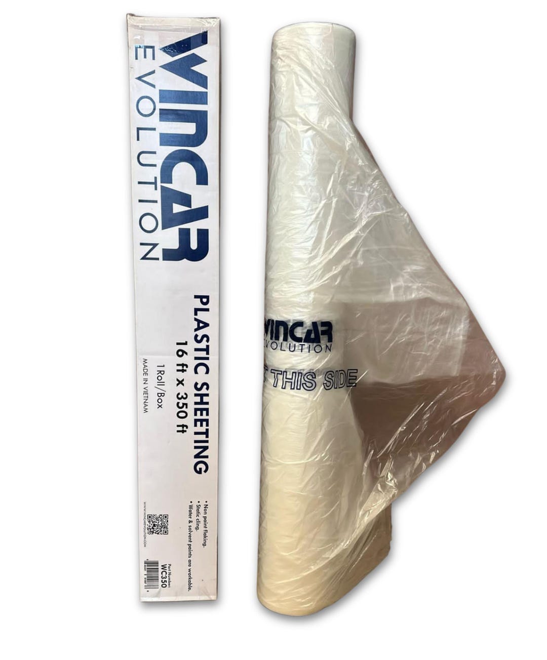1 Roll/box Plastic Sheeting 16 Ft X 350 Ft - Etsy