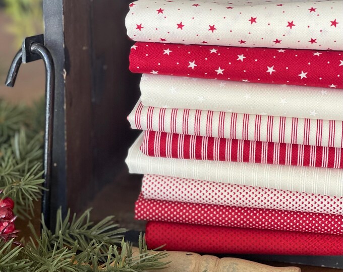 Dear Santa by Primitive Gatherings for Moda ~ Half Yard & Fat Quarter ...