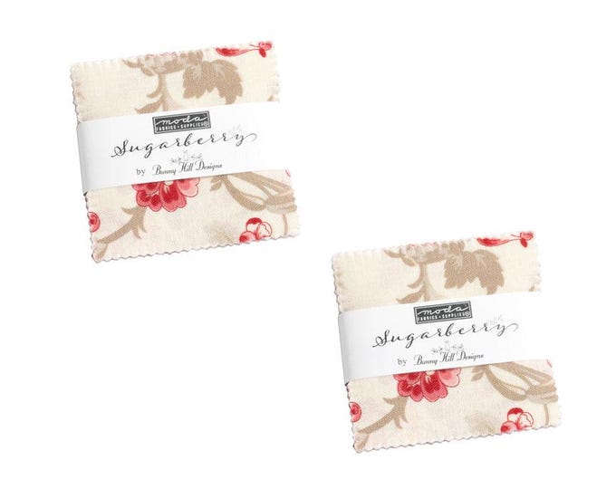 Sugarberry by Bunny Hill Designs for Moda Mini Charm Pack 2.5" Squares ...