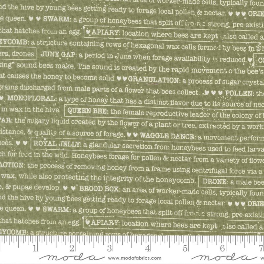 Wild Honey - Lella Boutique - Moda 5254 15 Fern - Sold by the Half Yard ...