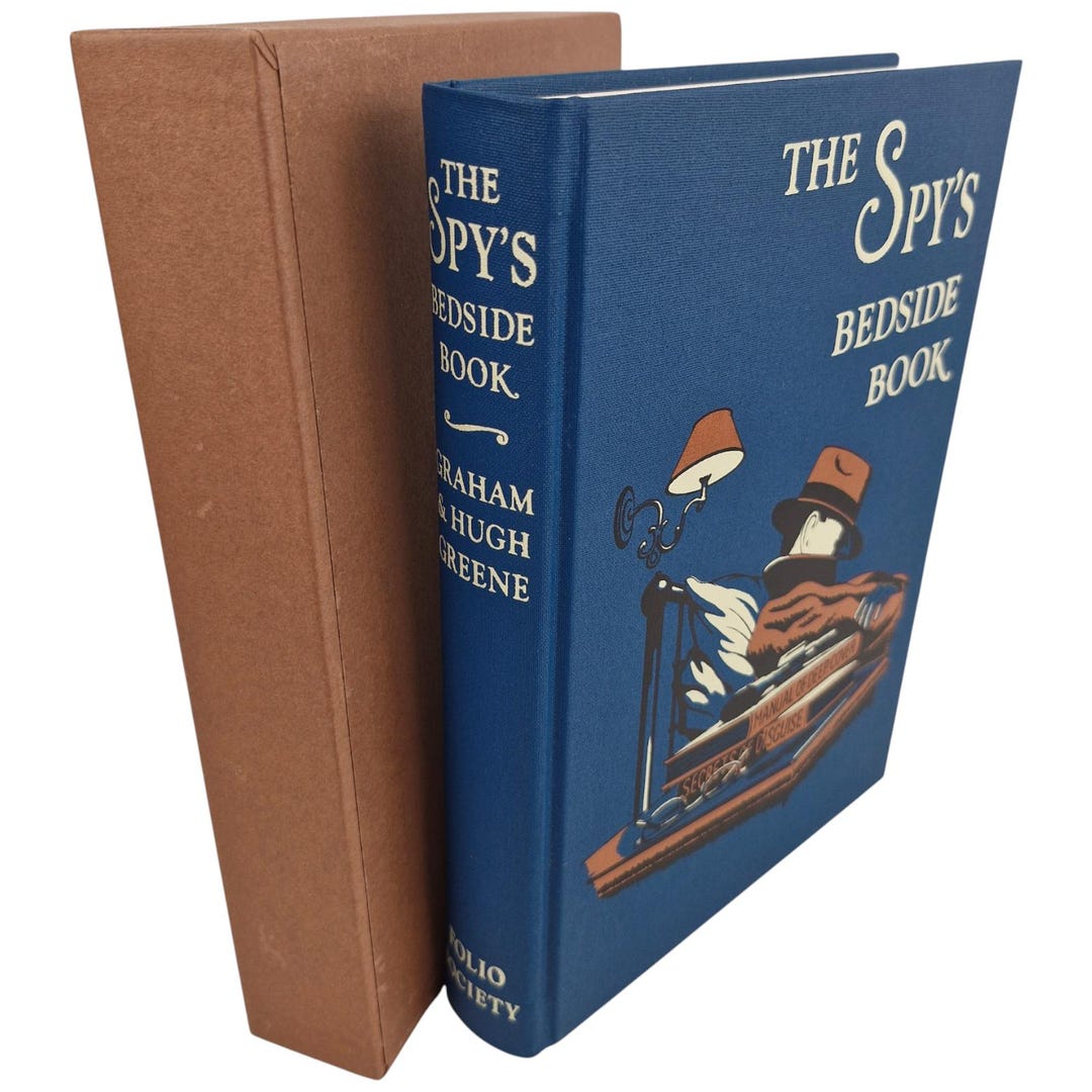 The Folio Society THE Spys BEDSIDE Book by Graham & Hugh Greene Vintage ...