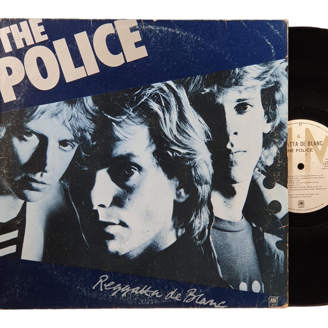 Vintage REGGATTA DE BLANC by the Police L3-7068 1979 Australia A & M ...