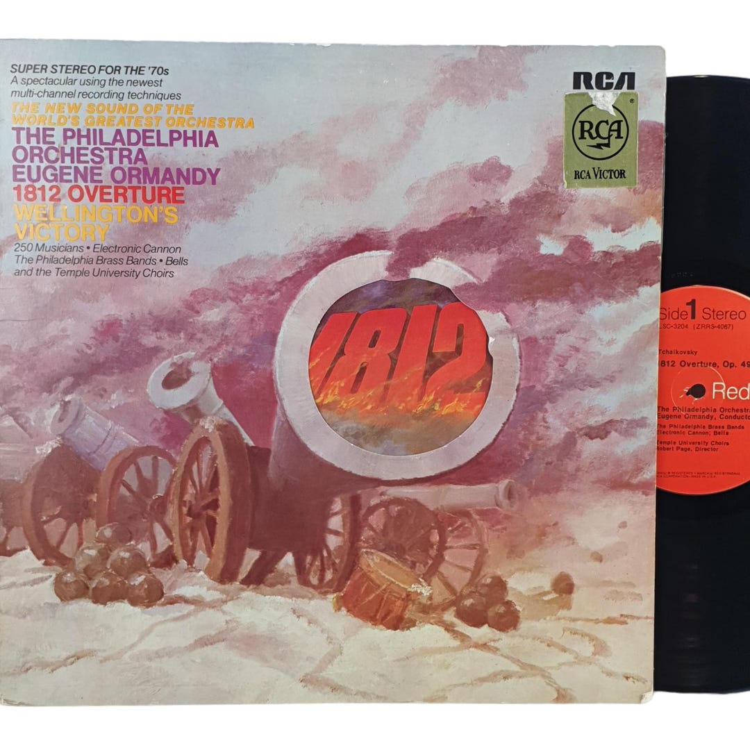 Tchaikovsky 1812 OVERTURE the Philadelphia Orchestra Vtg Gatefold LSC ...
