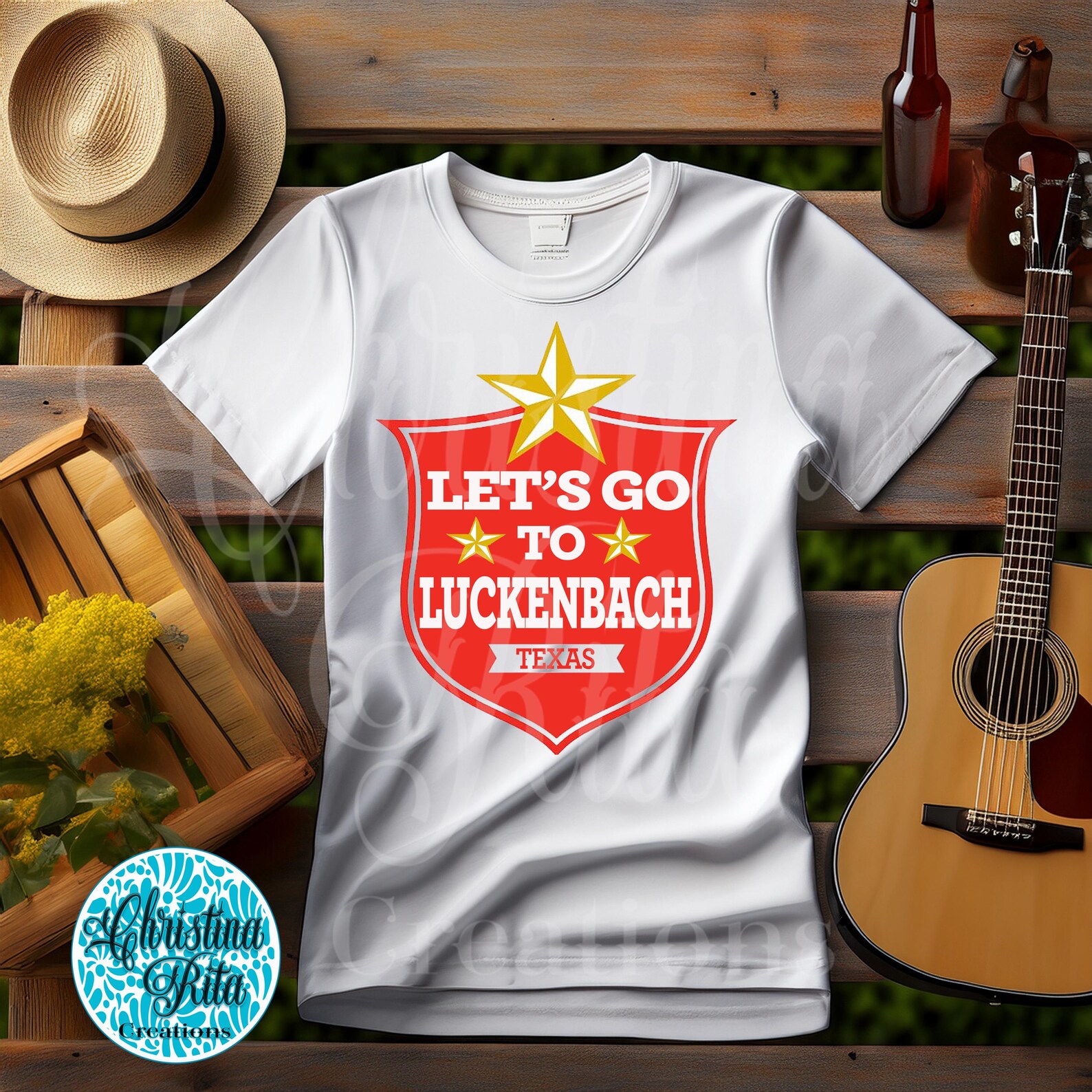 Digital File Only: Let's Go to Luckenbach TX, PNG, Download, Lone Star ...