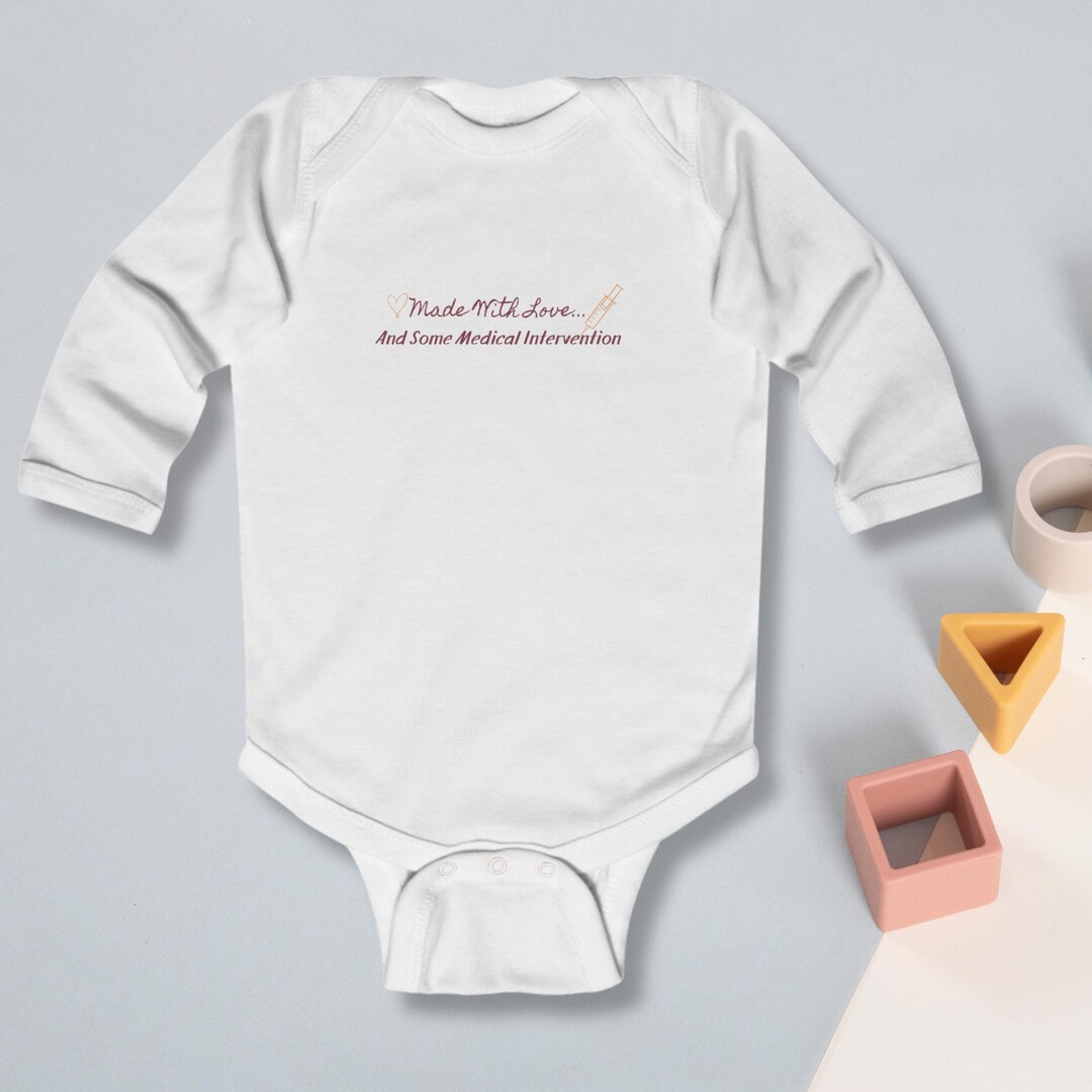 Made With Love and Some Medical Intervention Baby Gift Fertility ...