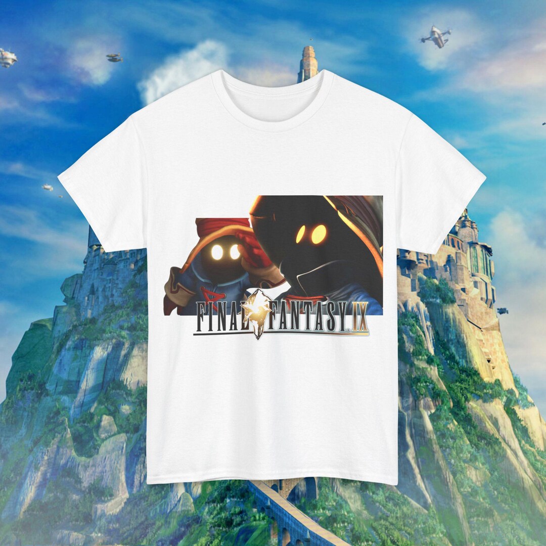 Bibi Vivi T-shirt Final Fantasy IX FF9 Black Mage Tee, Vivi Black ...