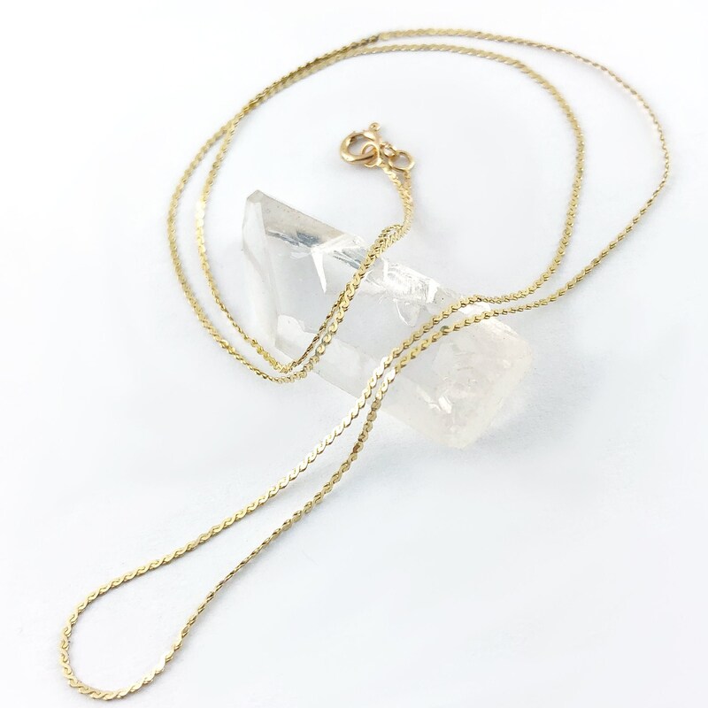 16 Inch Gold Chain - Etsy