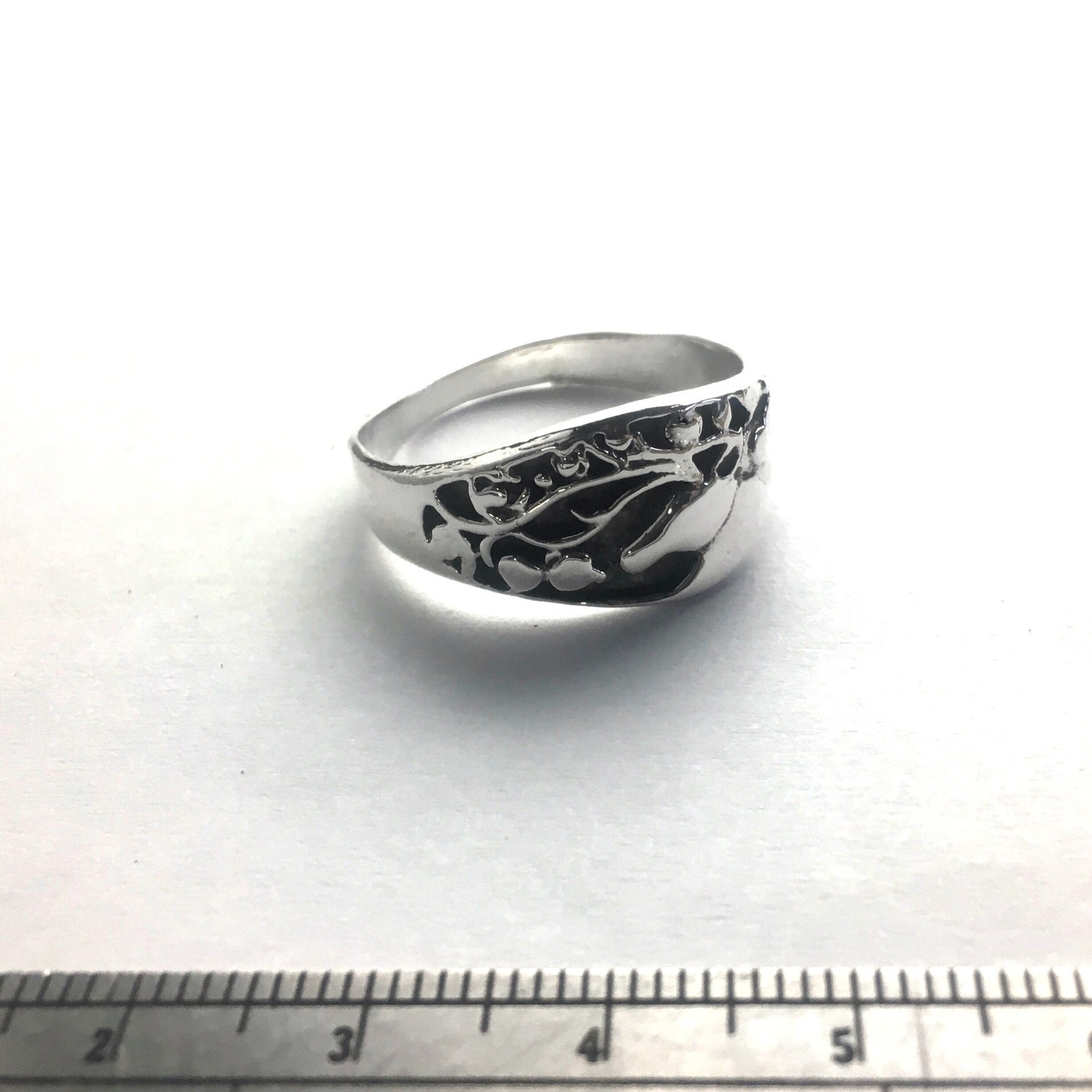 Scythian Stag Sterling Silver Ring: Vintage Style Ring, Spirit Animal ...