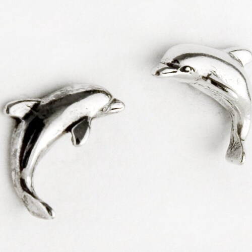 Sterling Silver Dolphin Link Bracelet Sterling Dolphin - Etsy