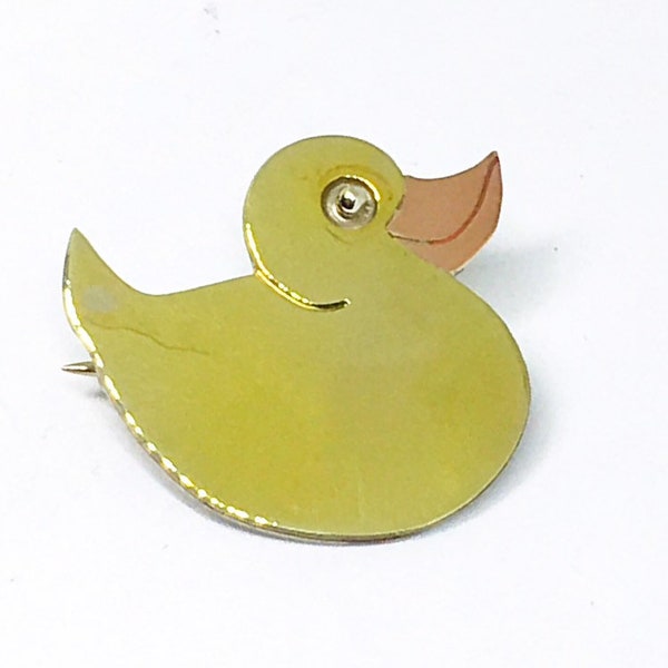 Duck Brooch - Etsy