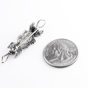 Centipede Sterling Silver Pin, Animal Jewelry, Silver Brooch - Etsy