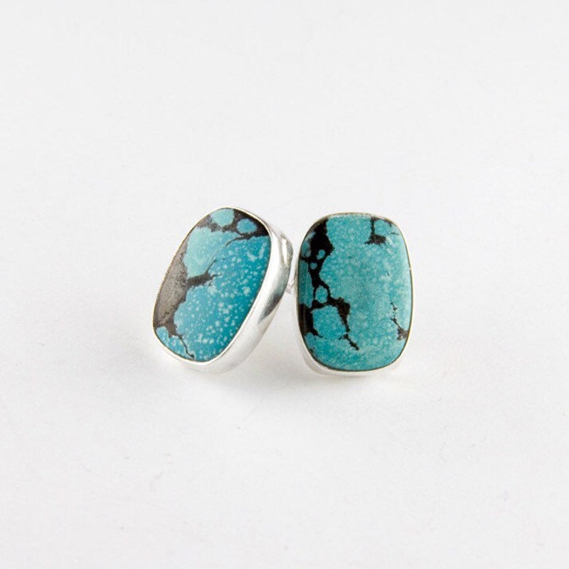 Turquoise Studs - Etsy