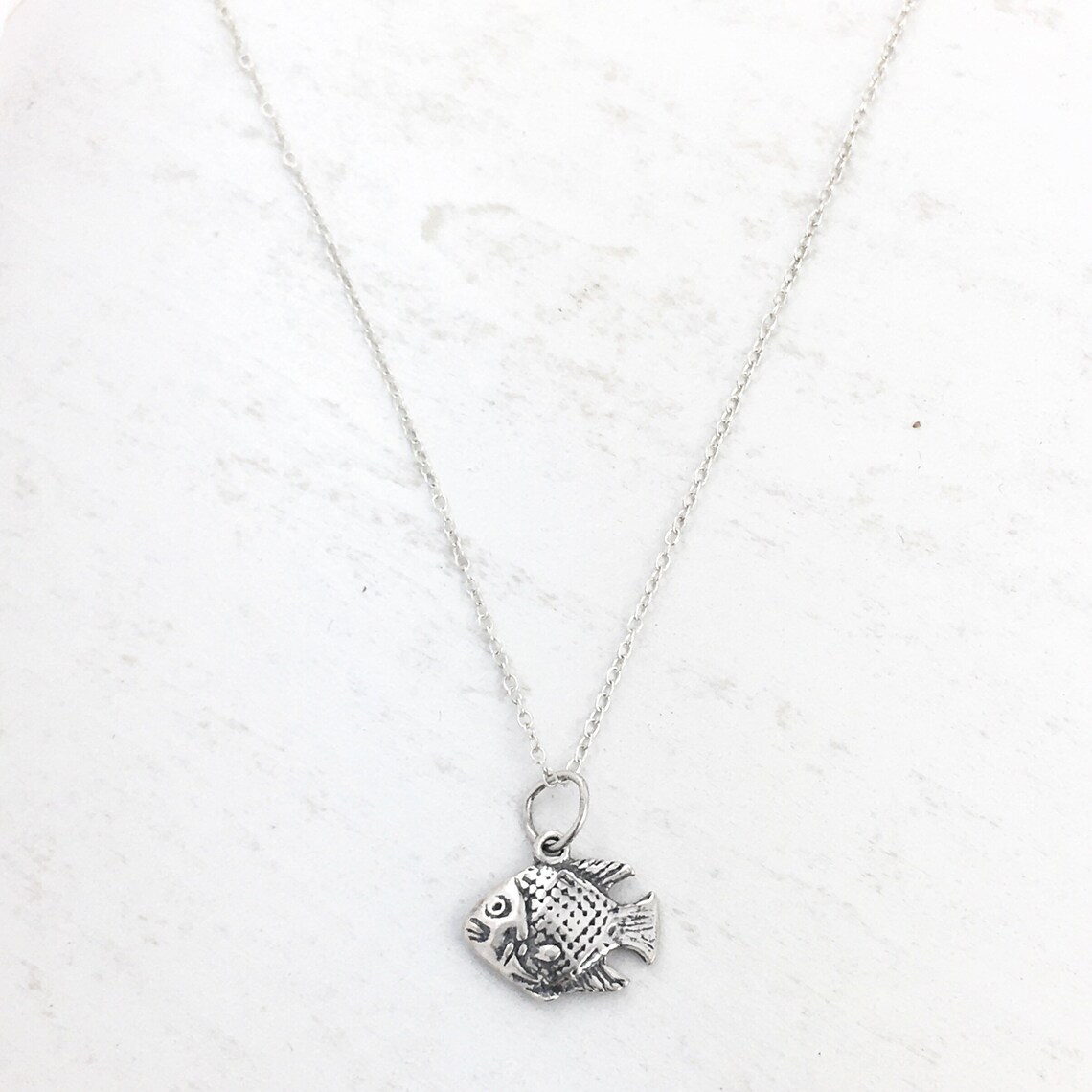 Sunfish Sterling Silver Charm Small Fish Pendant - Etsy