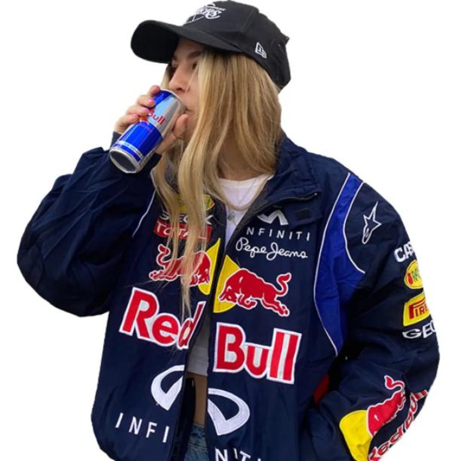 Vintage Red Bull Racing Jacket - F1 Team Bomber Jacket - Retro ...