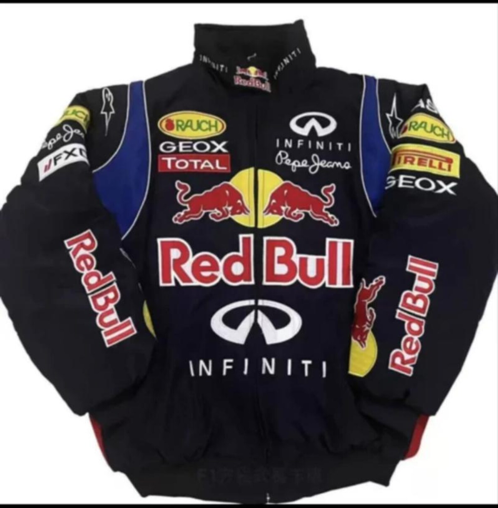 Vintage Red Bull Racing Jacket - F1 Team Bomber Jacket - Retro ...