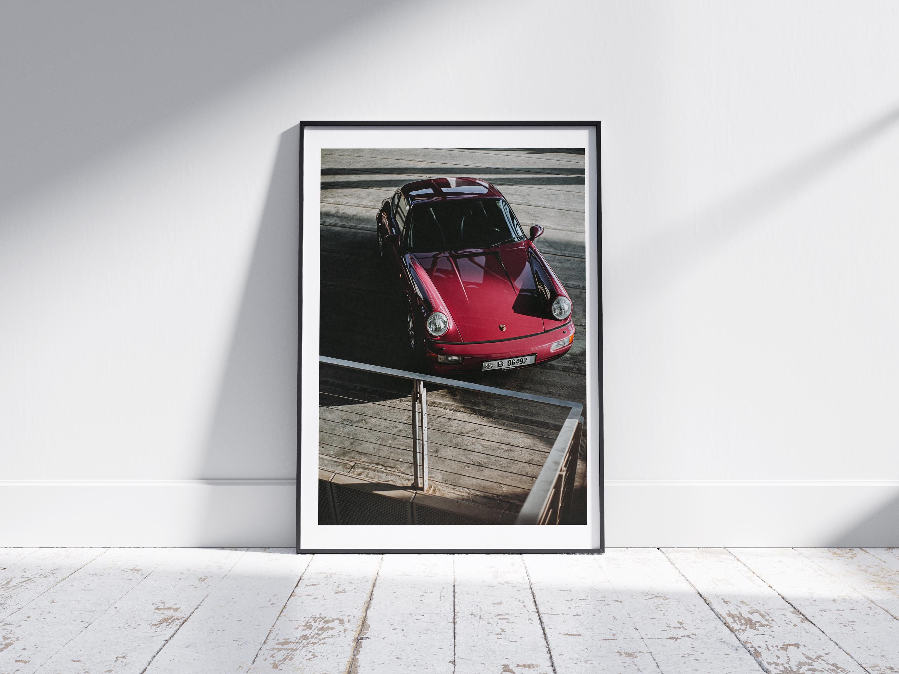 Porsche 964 Printable Photo Poster, Color Porsche 964 Print, Porsche ...