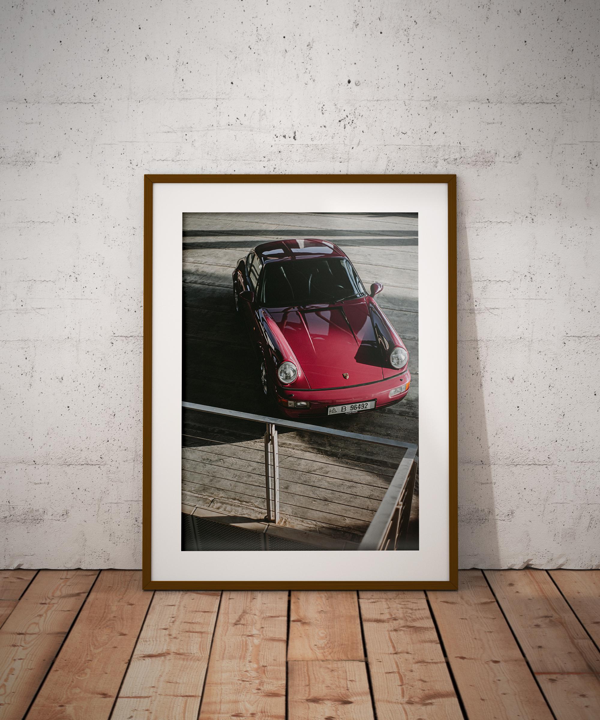 Porsche 964 Printable Photo Poster, Color Porsche 964 Print, Porsche ...