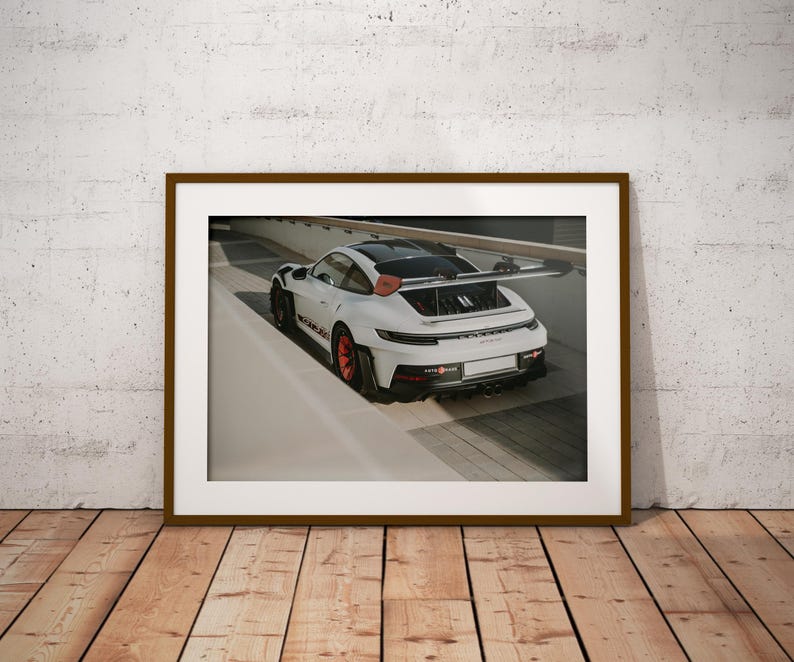 Porsche GT3 RS Printable Photo Poster, Color Porsche GT3 RS Print ...