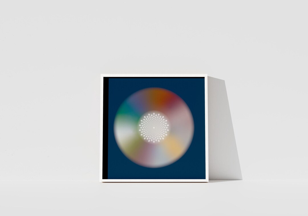 Celestial Petal Mandala Digital Print - Color Field Art for Meditation ...