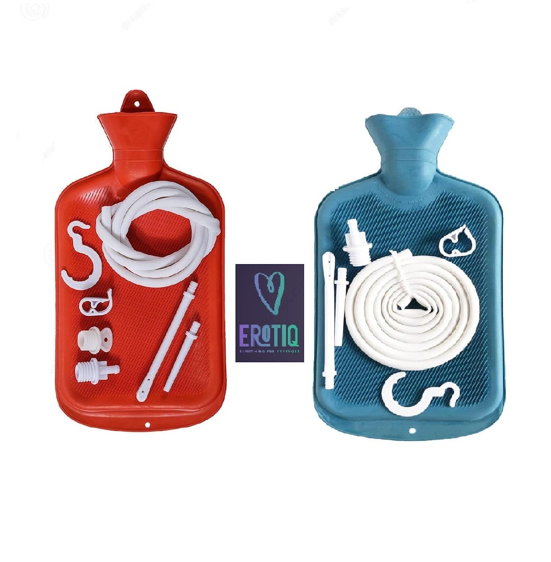 Enema System Kit Douche Bag Anal Butt Vagina Bulb Douche Irrigation ...