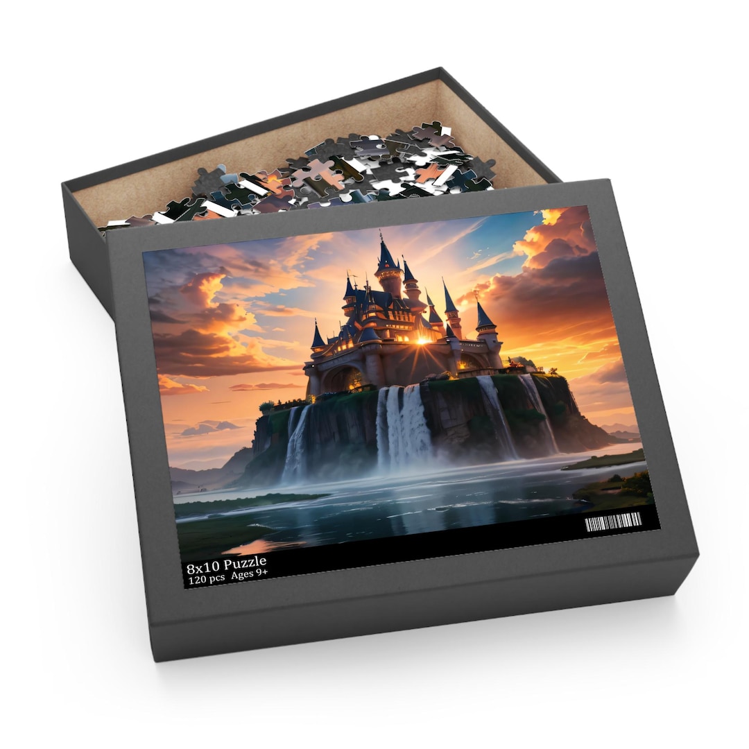 Celestial Fortress Puzzle, Kingdom in the Clouds 120, 252, 500-piece ...
