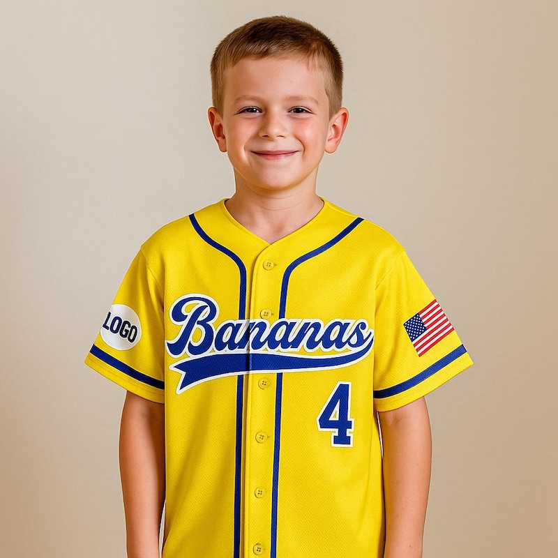 Kj Jackson Savannah Bananas Jersey - Etsy