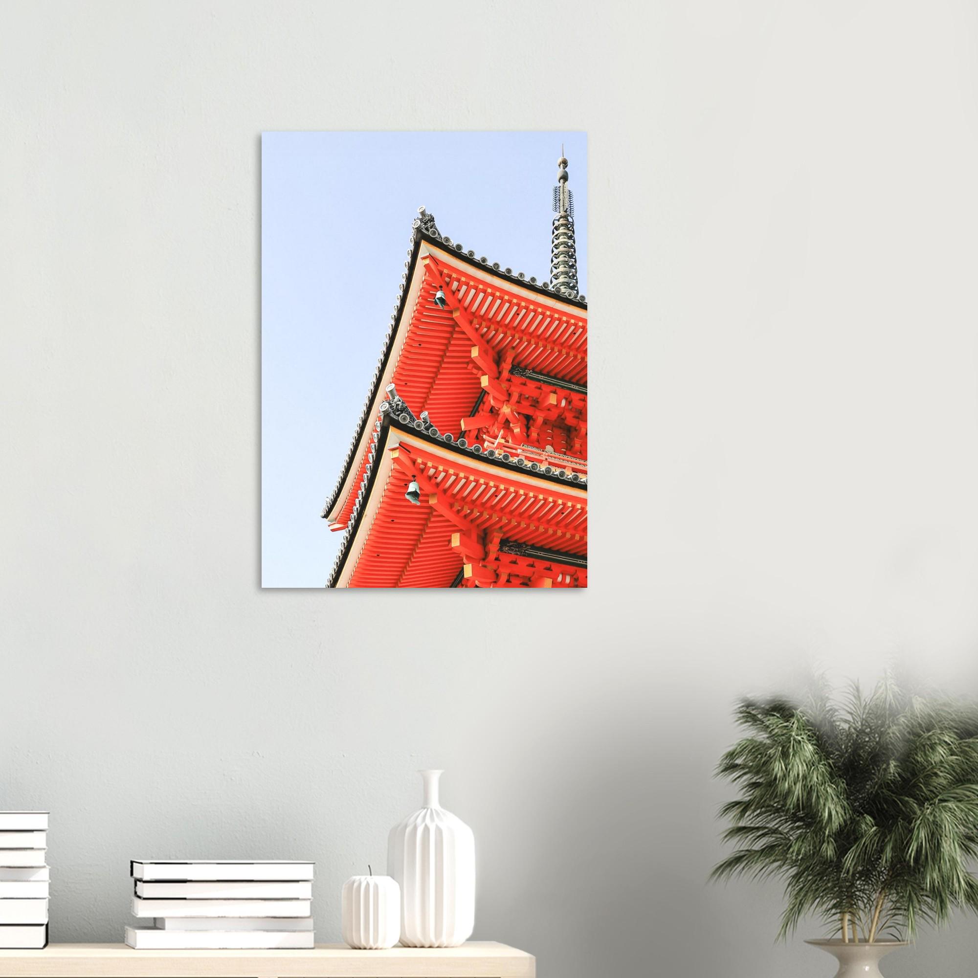 Kiyomizudera Three-story Pagoda Poster – Kyoto, Japan - Etsy