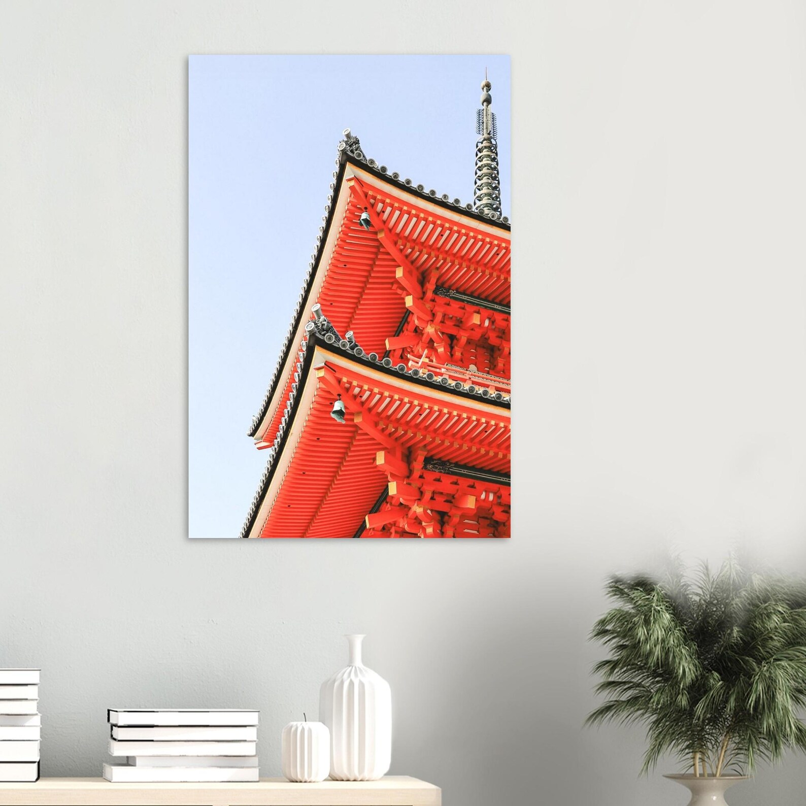 Kiyomizudera Three-story Pagoda Poster – Kyoto, Japan - Etsy
