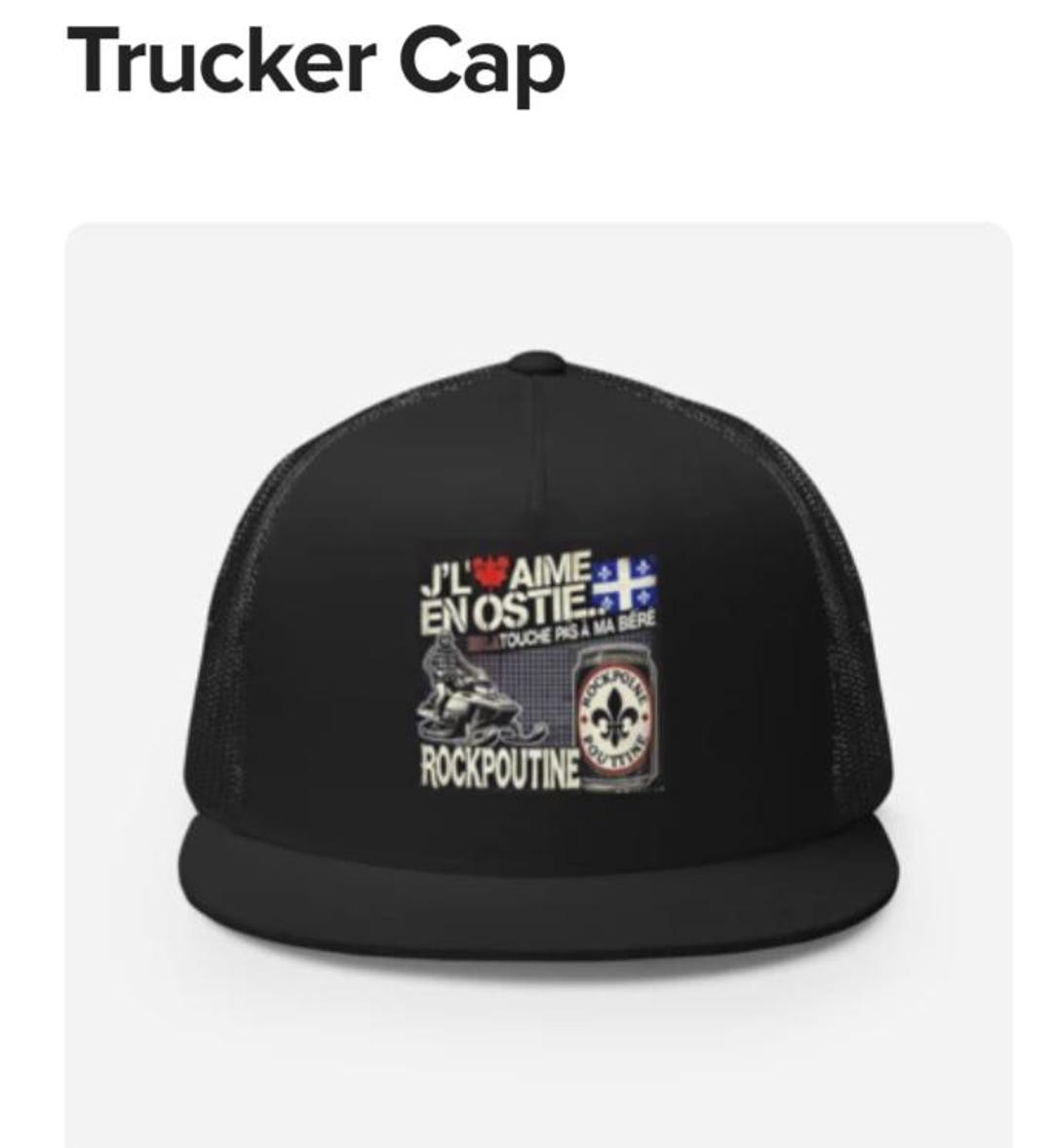 Rockpoutine Tiktok Cap - Etsy
