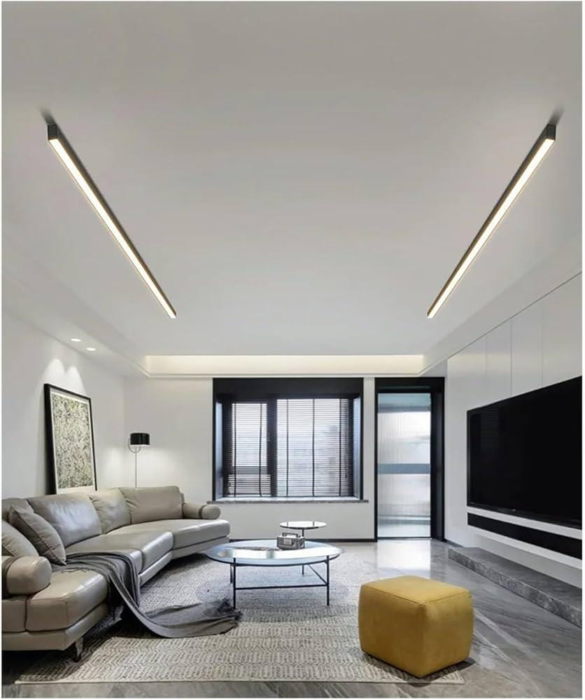 Modern Long Surface-mounted Ceiling Light, Minimalist Hallway Lamp ...